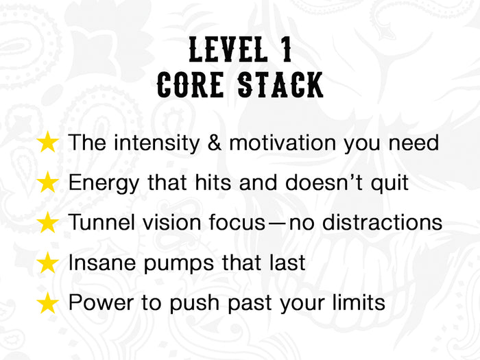 Level 1 Core Stack – Strength Cartel